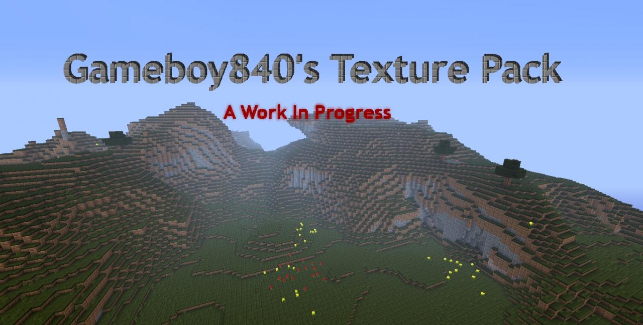 [GBA] Pixelcraft [1.5] Minecraft Texture Pack