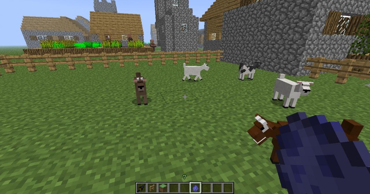 Mo Creatures (Peaceful mobs) Minecraft Map