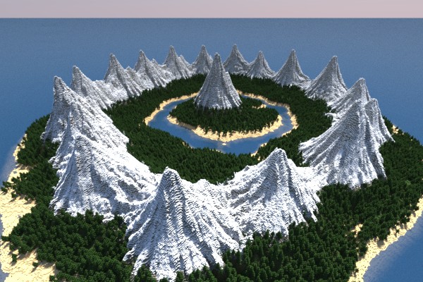 Hidden Valley [survival][custom] Minecraft Map