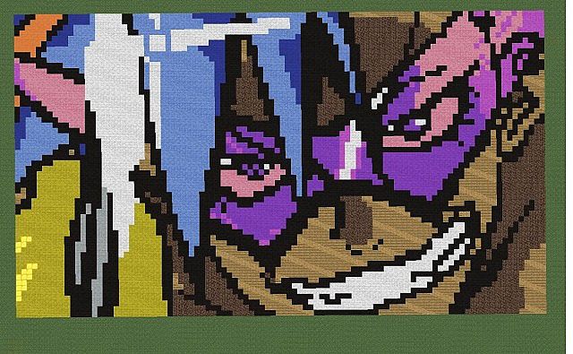 The Might Kamina Of Team Gurren Lagann Minecraft Map