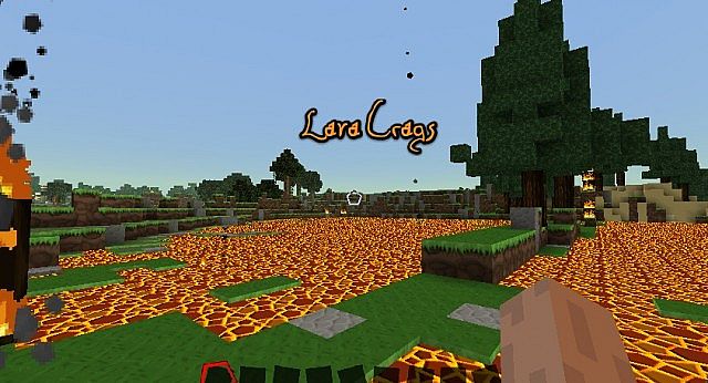 Lava Crags - Four biomes Minecraft Map