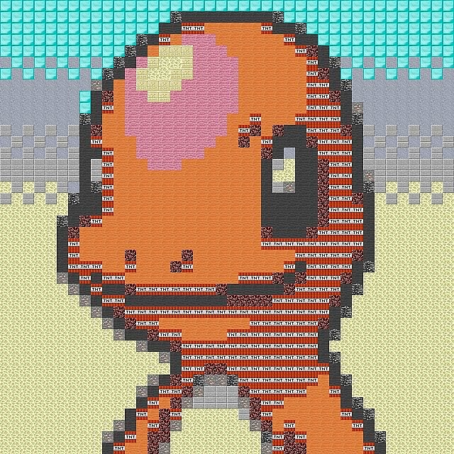 Pokémon Mystery Dungeon 2 Picture Sprites 004-006 PixelArt Minecraft ...