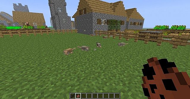 Mo Creatures (Peaceful mobs) Minecraft Map