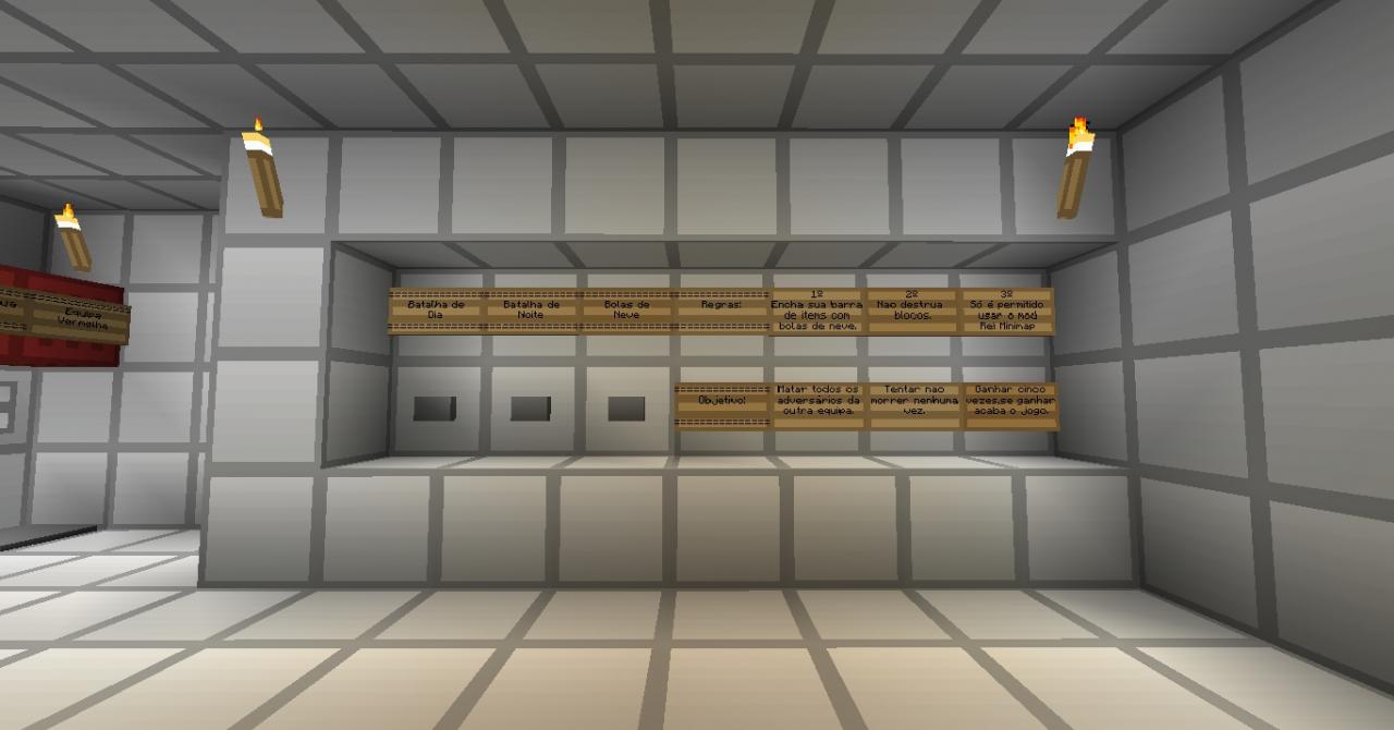 Mini-Game Paintball Minecraft Map