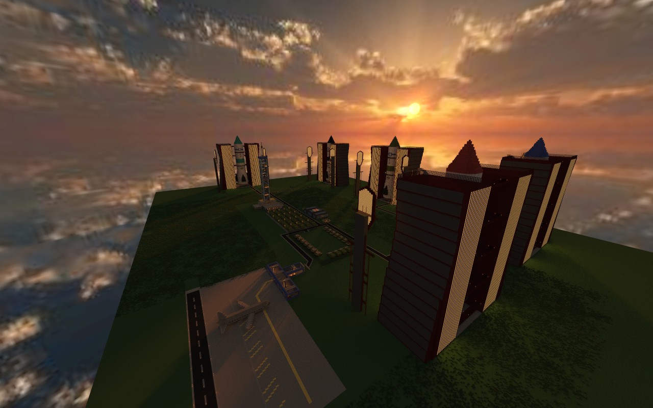 Nuclear Launch Site WW3 Minecraft Map