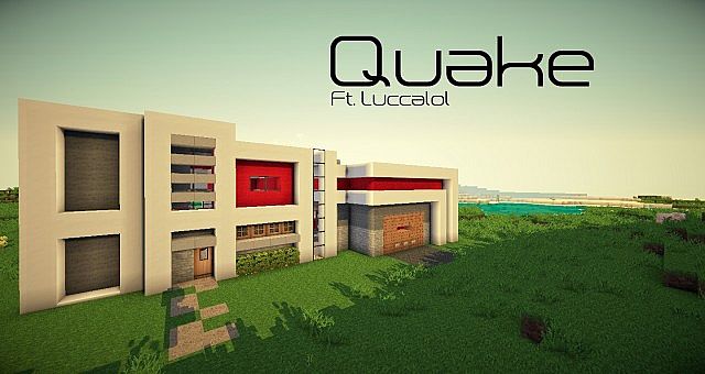 Quake - A Modern Build ft. luccalol Minecraft Map