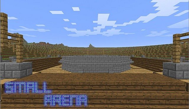 -Small- Medieval Arena Minecraft Map