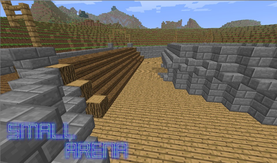 -Small- Medieval Arena Minecraft Map