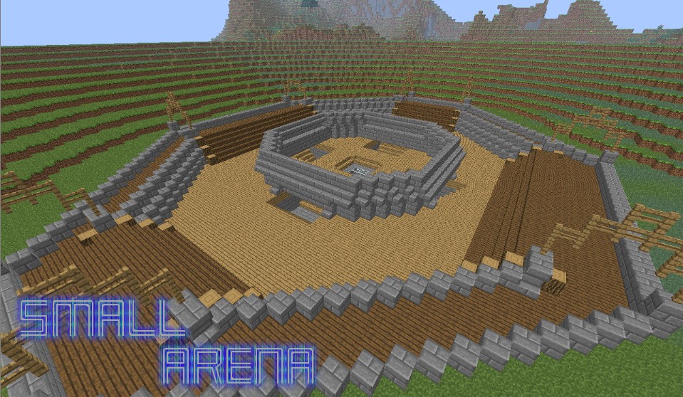 -Small- Medieval Arena Minecraft Map