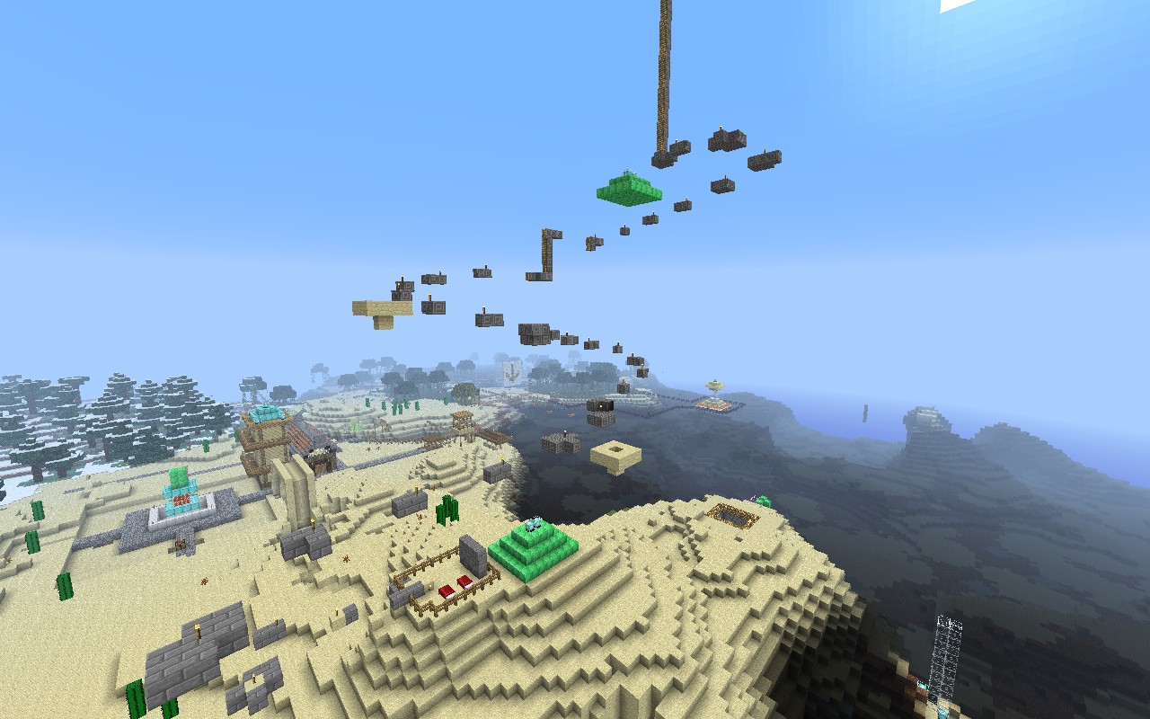 Epic Parkour Map (Now with updated Butter level!) Minecraft Map