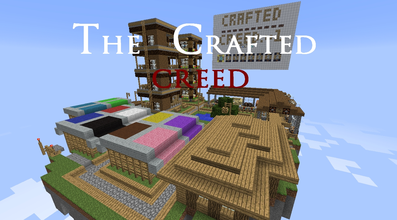 The Crafted Creed -- No mods Multiplayer PvP Game Minecraft Map
