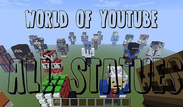 World of Youtube Minecraft Map