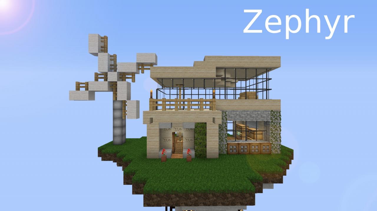 Zephyr [A Modern Elemental Build] [More Than Meets the Eye] Minecraft Map
