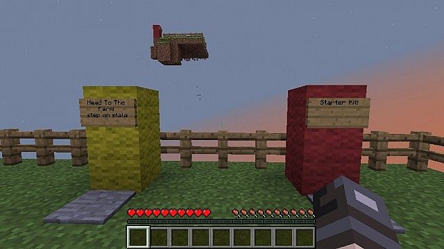 Sky Survival (Real Working Farm, with spawners) - now with a shop ...
