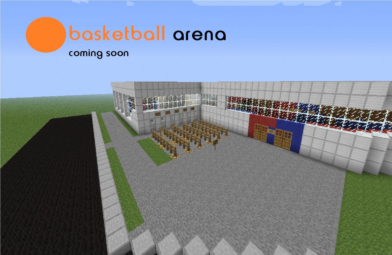 Basketball Arena for Minecraft Minecraft Map