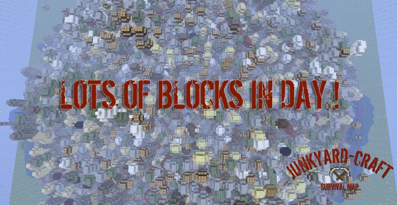 [Survival map] Junkyard-Craft Minecraft Map