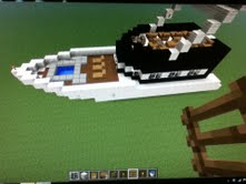 small yacht Minecraft Map