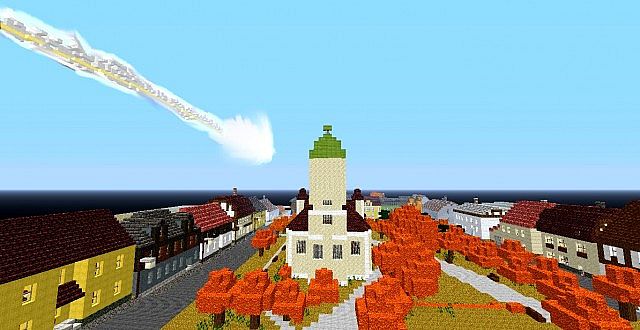 RUSSIAN METEOR IN MINECRAFT !!! Minecraft Map