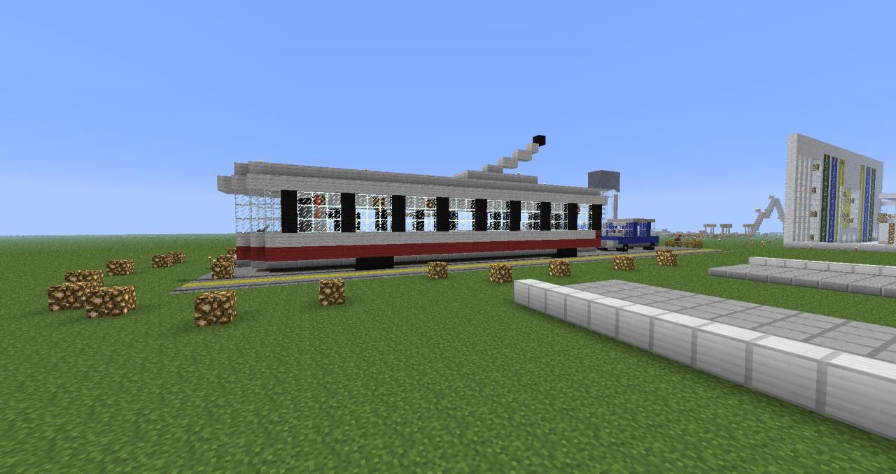 TTC StreetCar And Terrible Mini-van Minecraft Map