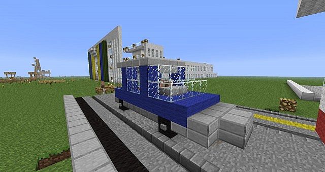 TTC StreetCar And Terrible Mini-van Minecraft Map