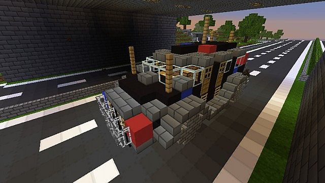 Police SUV Minecraft Map