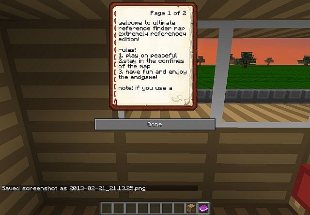 ultimate reference finder map extremely referency edition Minecraft Map