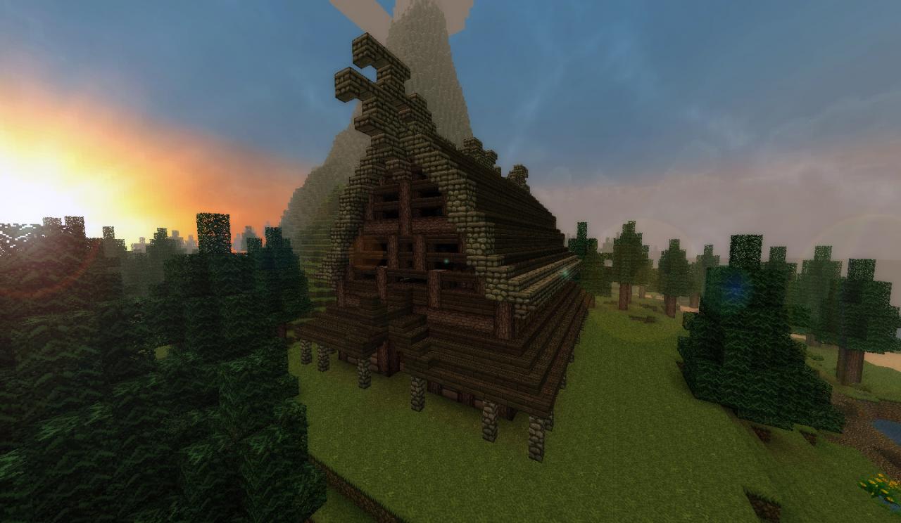 Viking Hall Minecraft Map