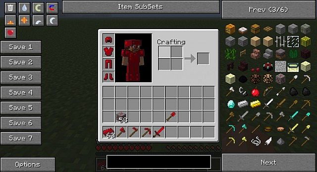 [ModLoader] 1.4.7 Ruby Tools&Armour Minecraft Mod