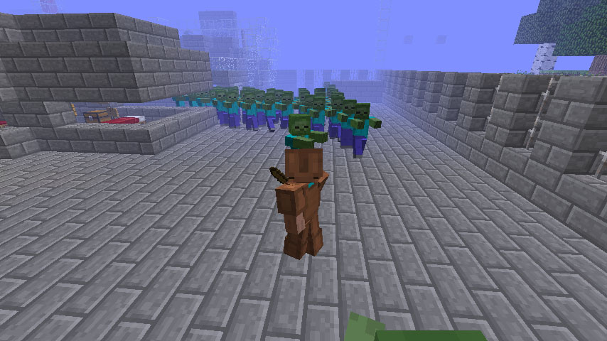 zombie map1 (where zombies try to take over the world) Minecraft Map