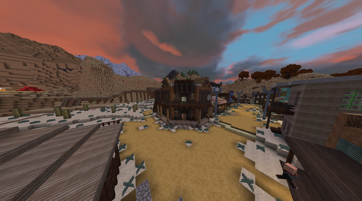 The Wild West in Minecraft (RDR) Minecraft Map