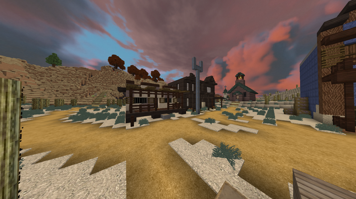 The Wild West in Minecraft (RDR) Minecraft Map