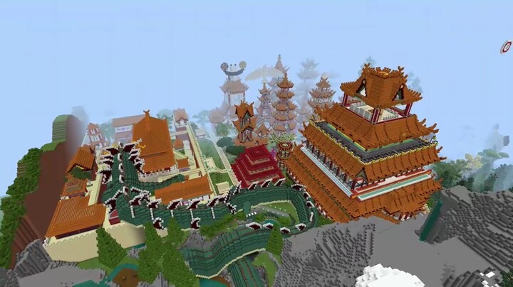 Asian Roofs 2 Minecraft Map