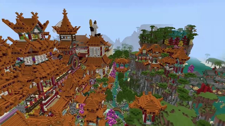 Asian Roofs 2 Minecraft Map