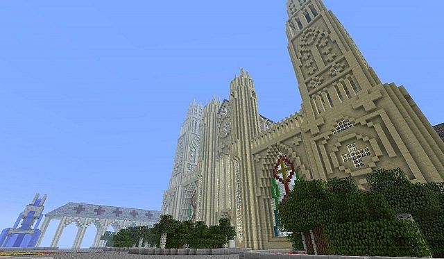 Grand cathedral Minecraft Map