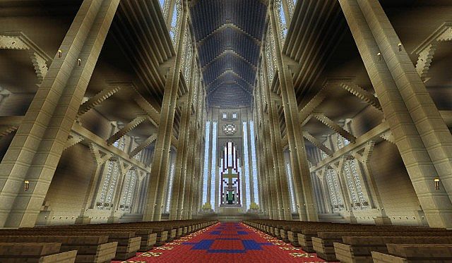 Grand cathedral Minecraft Map