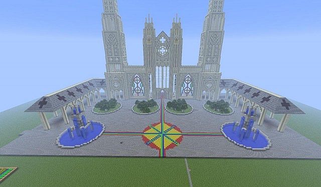 Grand cathedral Minecraft Map