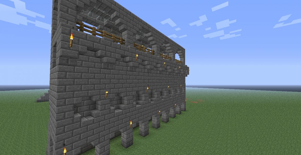 Wall designs Minecraft Map