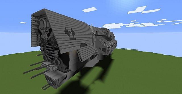 Halo 4 UNSC Infinity Minecraft Map
