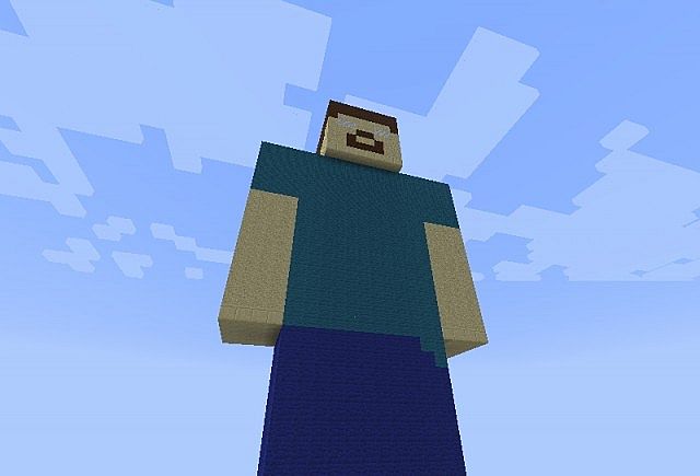 Herobrine Monument Minecraft Map