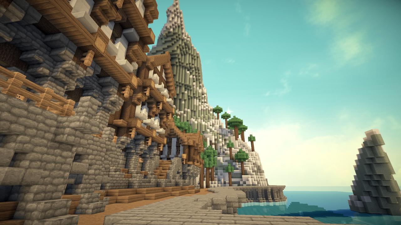 Nordash | Seaside Town Minecraft Map