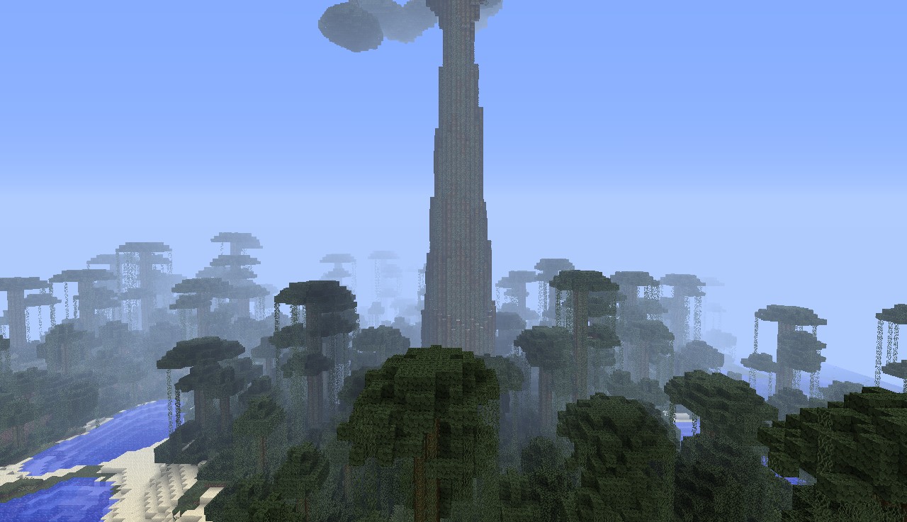 giant tree Minecraft Map