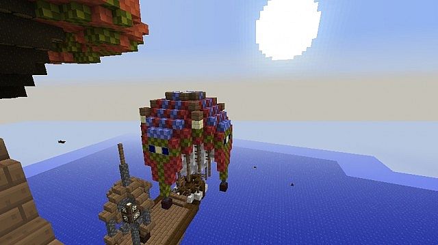 City of the Floating Farm Minecraft Map