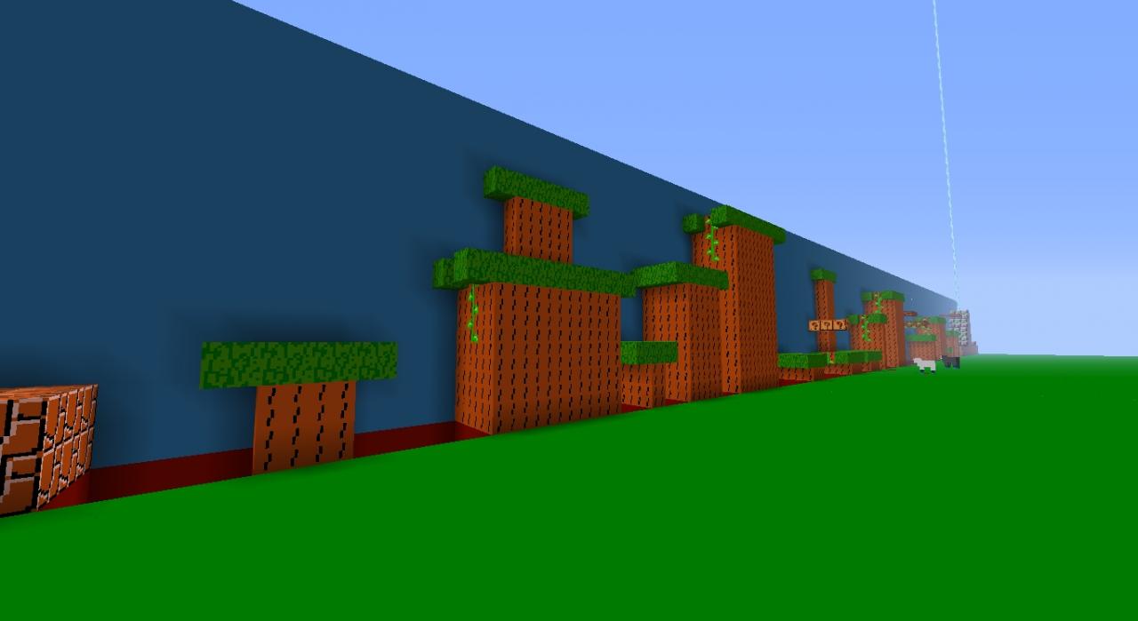 [WIP] Super Mario Bros. Speedcore [Worlds 1-4!] [1.5 Ready!] Minecraft Map