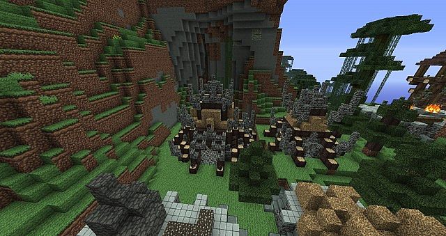 Orc Village Minecraft Map