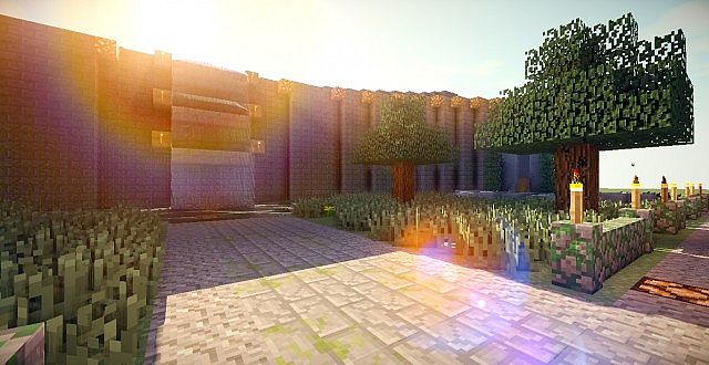 Plaza Spawn Minecraft Map