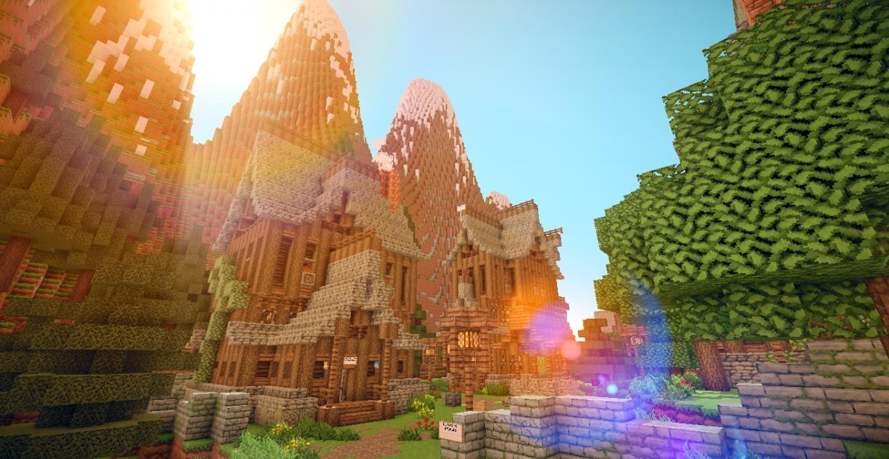 Fallhaven Hamlet Minecraft Map