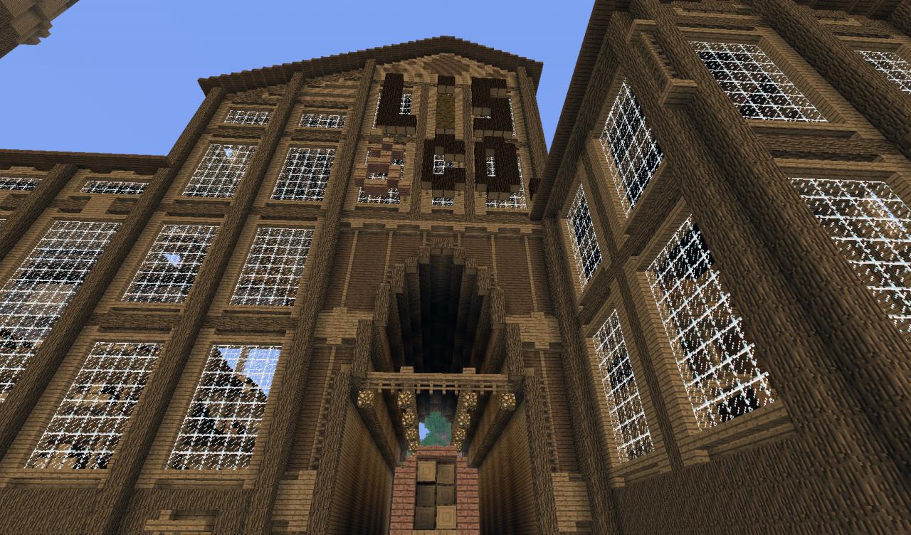 Wood Factory - My 2nd factory! - Elukaszeko Minecraft Map