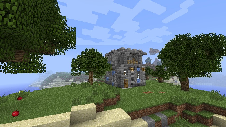 Little Blue House Minecraft Project