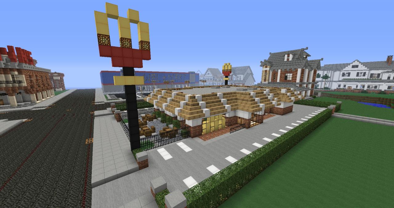 McDonald's Minecraft Map