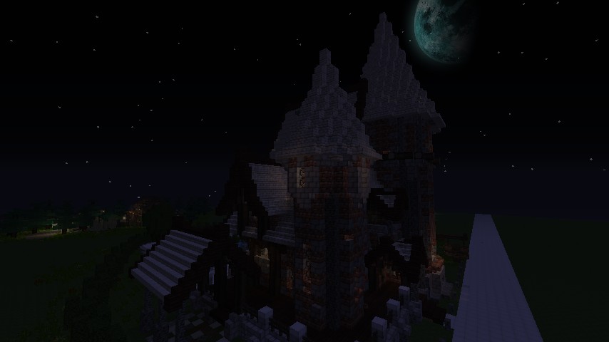 my trial-build on the Forgotten Realms Minecraft Map